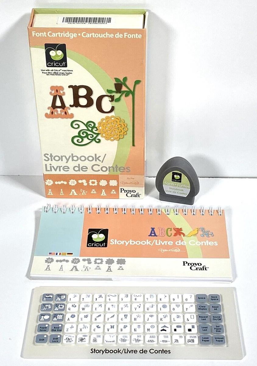 Storybook Font Cricut
