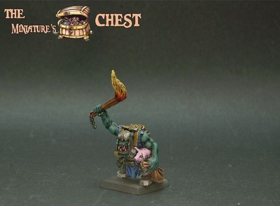 Warhammer Metal Orc Raider With Pig Limited Edition Painted by TMC Team ...