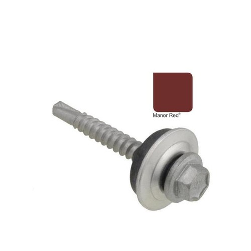 Qty 10 Cyclone Hex Flange 14g (6.30mm) x 65mm BRA Metal Roofing Screw ...