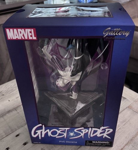 MARVEL GALLERY SPIDER-GWEN GHOST SPIDER HANDSTAND 11" DIORAMA TOY ...
