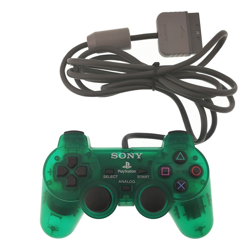 PlayStation 1 Transparent Green Controller [Pre-Owned] | eBay
