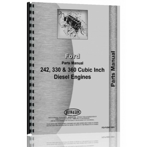 Ford 242 330 363 Engine Parts Manual (FO-P-ENG 242D+) | eBay