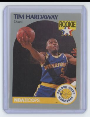 1990-91 Hoops Tim Hardaway Rookie Basketball Card #113 | eBay