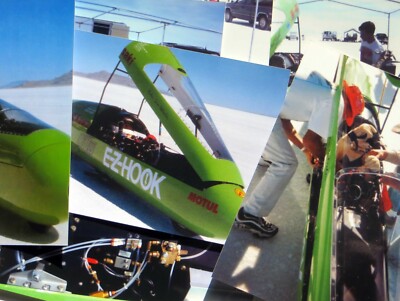 Land Speed Record: Sam Wheeler's E-Z Hook Motorcycle Streamliner 7 ...