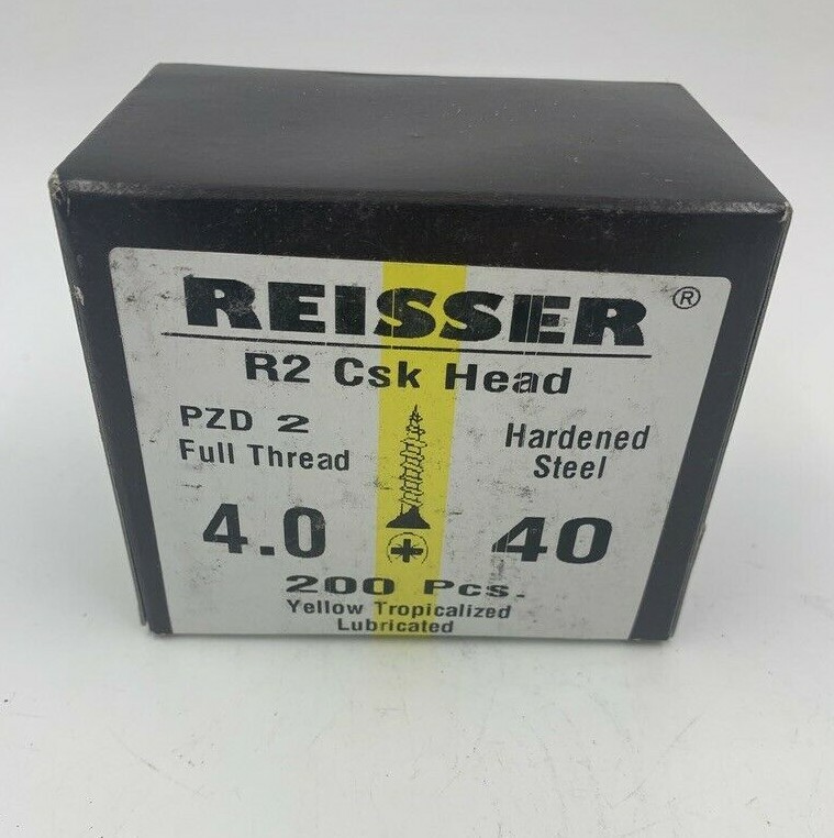 Reisser R2 Cutter Timber Wood MDF Screws Woodscrews Self Countersink ...