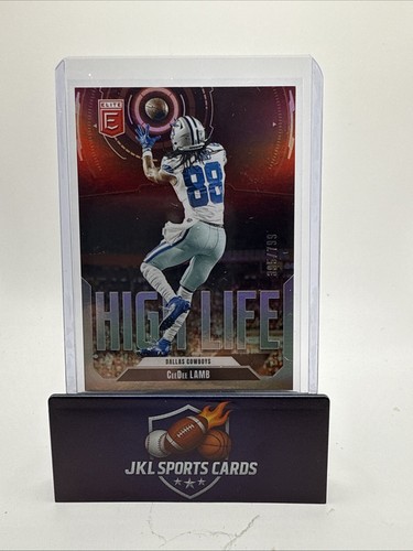 2025 Panini Donruss Elite Ceedee Lamb High Life Dallas Cowboys /799 | eBay