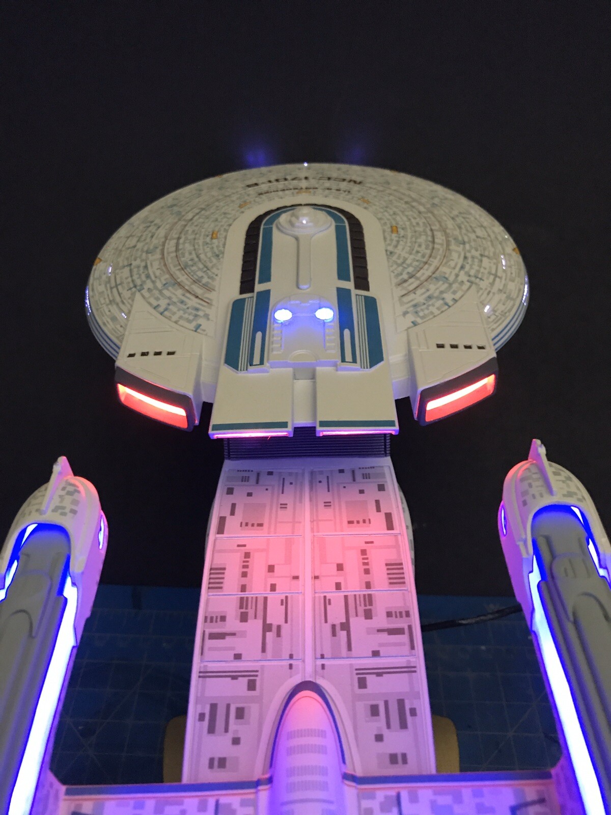 *LIGHTING KIT ONLY* for Enterprise B AMT 1/1000 Star Trek | eBay