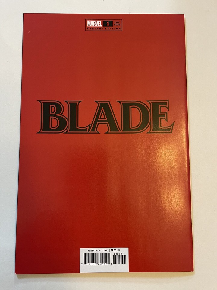 Marvel Comics Blade (2023) #1 John Tyler Christopher Negative Space ...