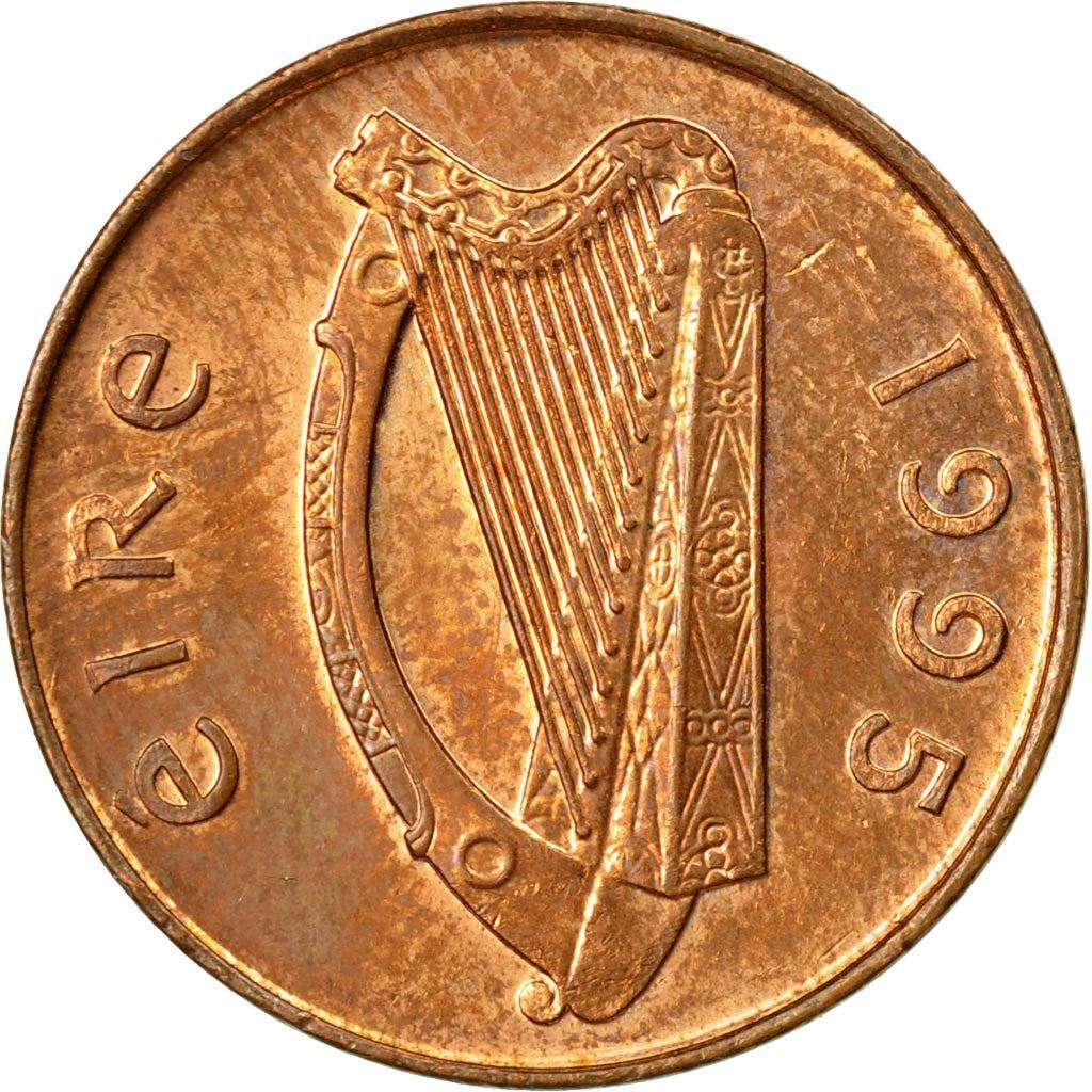 Irish Coin Ireland 1 Penny | Harp | Book of Kells | 1988 - 2000 | eBay