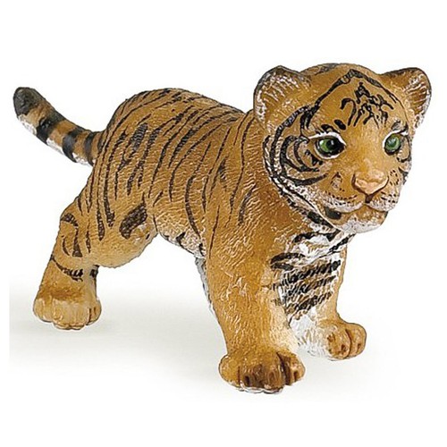 PAPO Wild Animal Kingdom Tiger Cub Action Toy Figure 50021 For Kids Toy ...