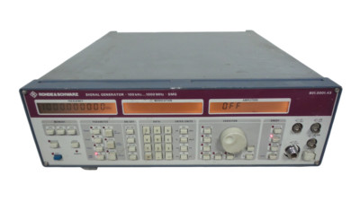 Rohde & Schwarz Smg Signal Generator 100KHZ...1000MHZ - Free Shipping ...