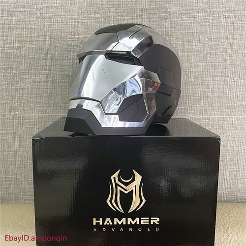 NEW War Machine Iron Man MK5 Helmet 1:1 English Voice-controlled ...