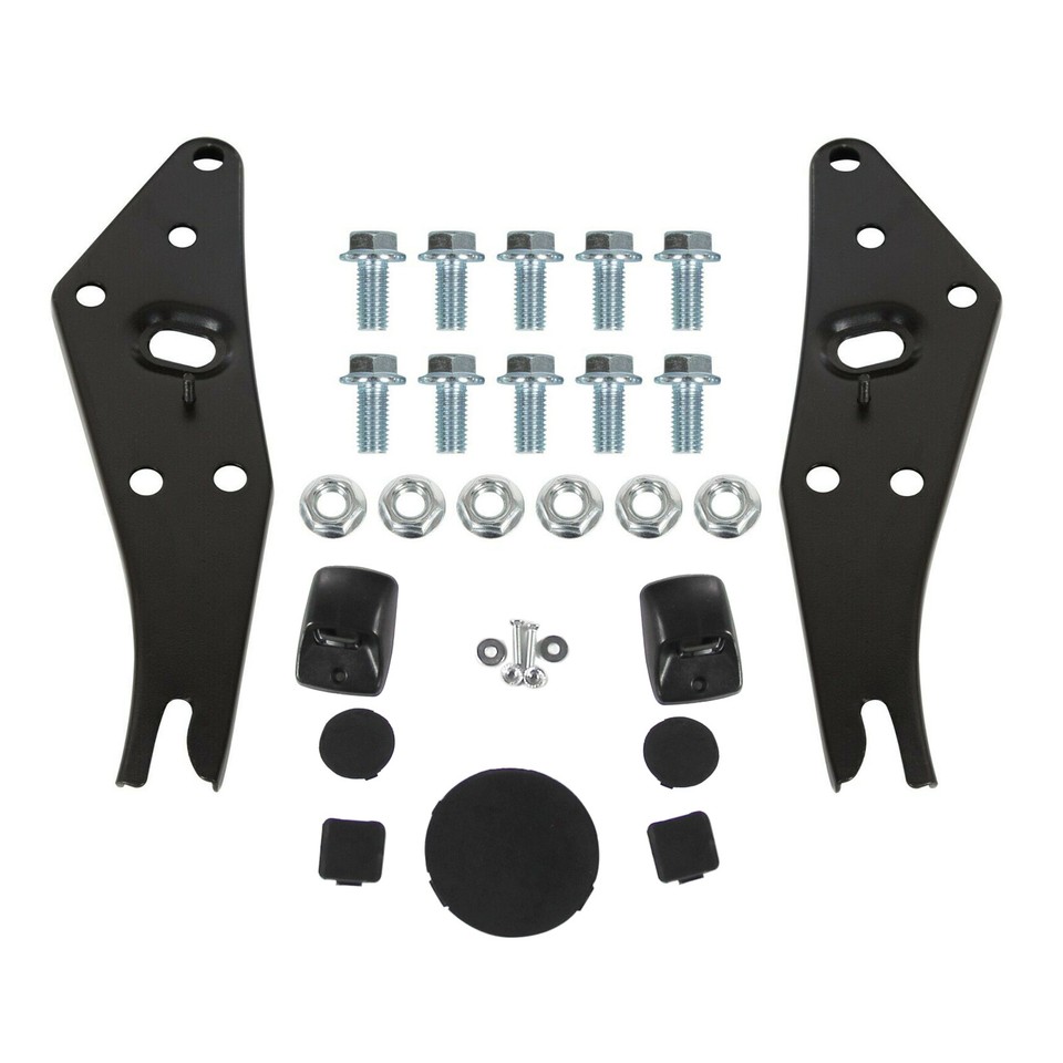 Black Complete Rear Step Bumper Assembly For Toyota Tacoma 2005-2015 ...