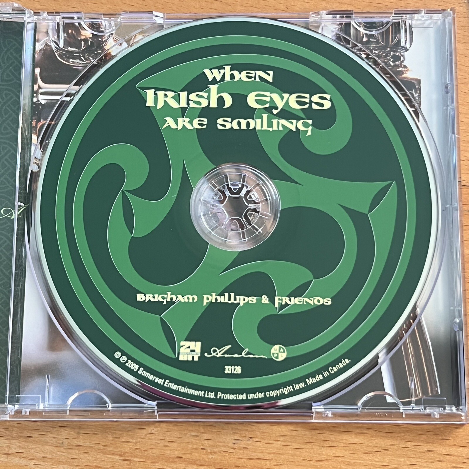 When Irish Eyes Are Smiling - Audio CD By Brigham Phillips - VERY GOOD ...
