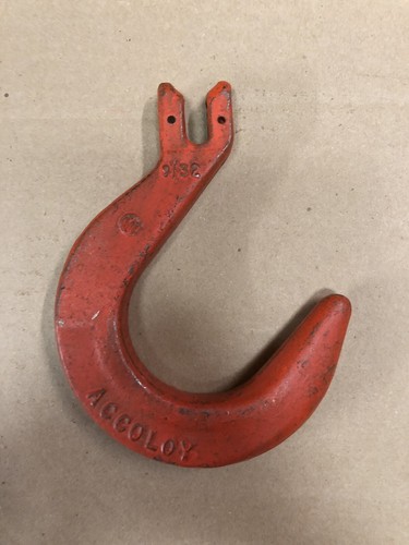 Accoloy Chain K-498 Kuplex 9/32” Clevis Foundry Hook Grade 100 | eBay
