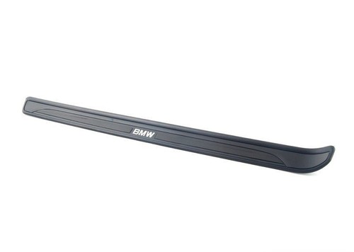 BMW NEW GENUINE E81 E82 2 DOOR N/S LEFT DOOR BLACK ENTRY SILL STRIP ...