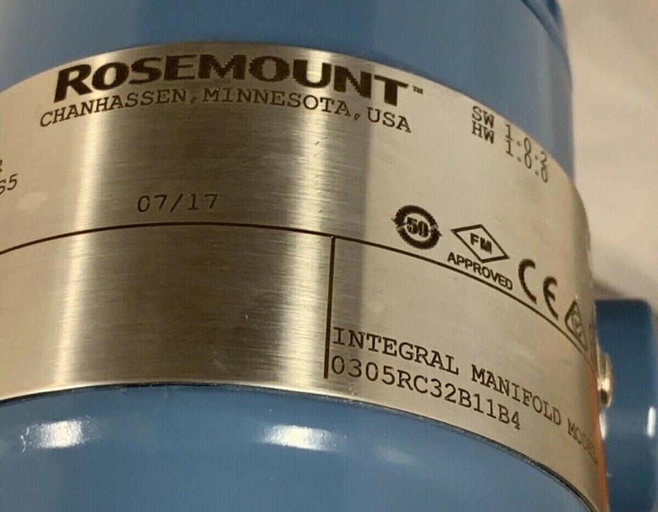 Rosemount 2051C Pressure Transmitter with Manifold | eBay