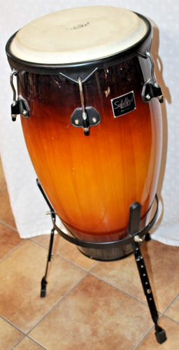BEAUTIFUL 39" SCHALLOCH PERCUSSION TRADITIONAL CONGA DRUM with STAND | eBay