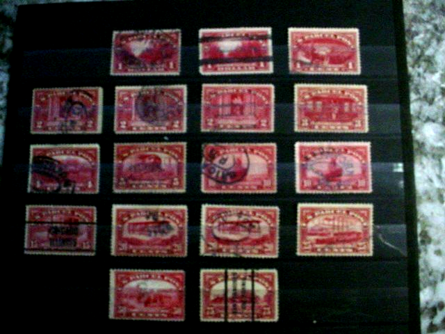 US PARCEL POST STAMPS USED 1912-13 | eBay