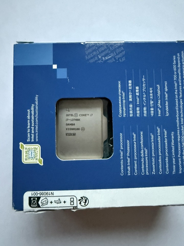 NEW Intel Core i7-13700K Desktop CPU Processor, LGA1700 | eBay