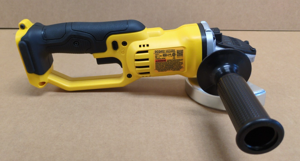 [Open-Box] (DCG412B) DEWALT 20V 4 1/2" / 5" Cordless Angle Grinder Tool ...