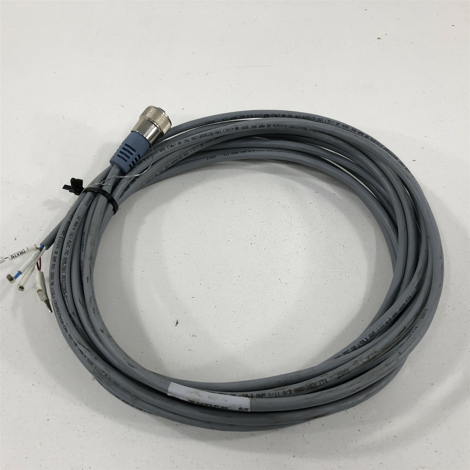 Turck RKM 572-10M Single Ended Cordset Straight Female Minifast 5 Pin ...