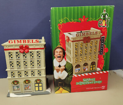 Dept 56 Elf the Movie Gimbels RETIRED 4053059 | eBay