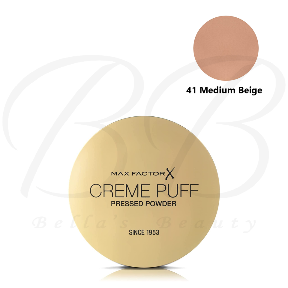 MAX FACTOR Creme Puff Compact Pressed Face Powder 14g *CHOOSE YOUR ...