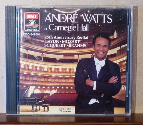 Andre Watts at Carnegie Hall - 25th Anniversary Recital CD FREE ...