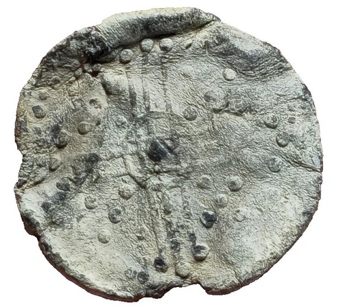 EXTREMELY RARE ANCIENT LARGE BYZANTINE LEAD COIN 7th CENTURY-7,8 GR-34 ...