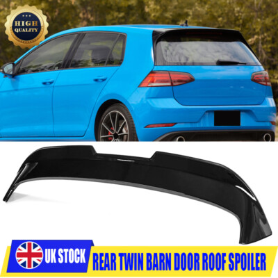 FOR VW GOLF MK7 MK7.5 R GTI GTD 14-20 GLOSS BLACK REAR ROOF BOOT ...