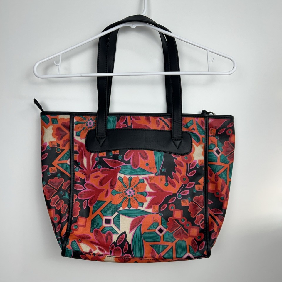 Fossil Tote Bag Style Purse Floral Pattern - beautifully designed VGC ...