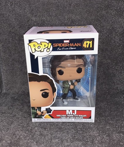 FUNKO POP MARVEL - No. 471 - NEW - SPIDER-MAN FAR FROM HOME - MJ | eBay UK