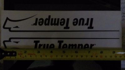 True Temper Decal | eBay