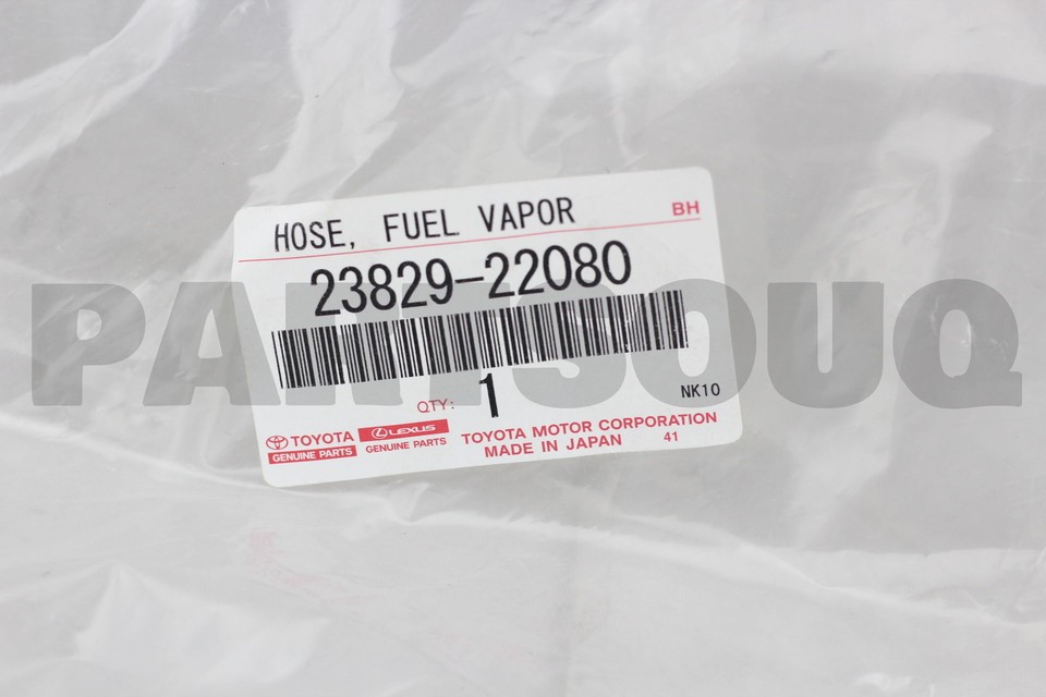 2382922080 Genuine Toyota HOSE, FUEL VAPOR FEED, NO.3 23829-22080 | eBay