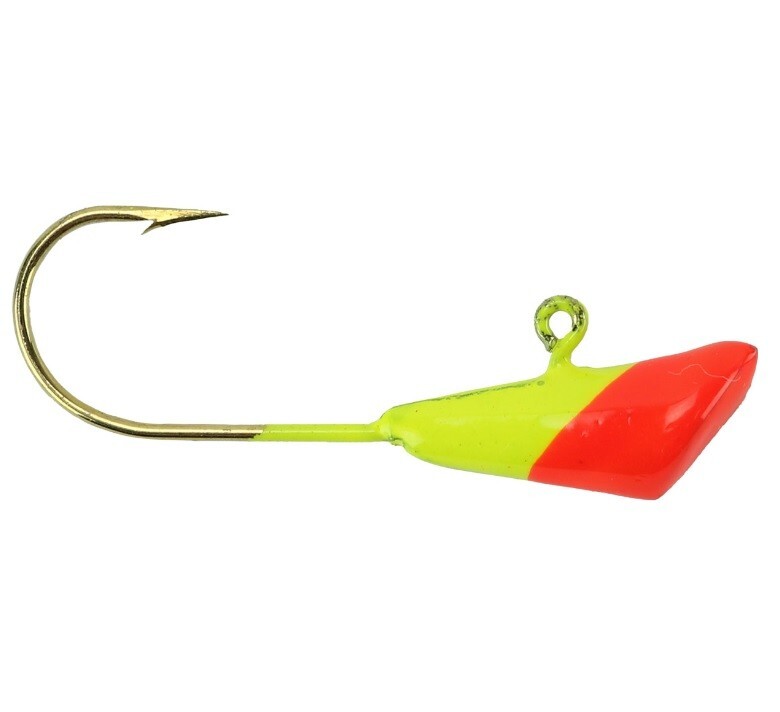 50 NEW Fresh Painted Shad Dart Jigheads 1/16 oz Fishing Hooks Lures ...