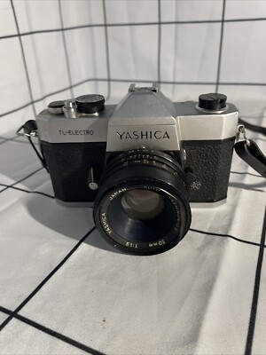 Yashica TL Electro 35 mm camera WITH LENS YASHICA 50MM Spares Repair ...