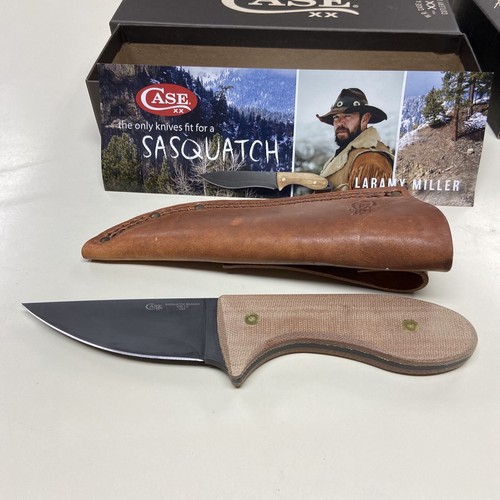 CASE XX #35102 CASE LARAMY SASQUATCH MILLER SKINNER NAT MICARTA 1095 CS ...