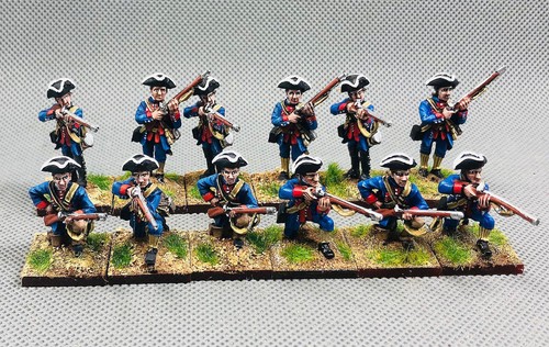 28mm French Indian War Painted British Colonial Provincial Regiment FIW ...