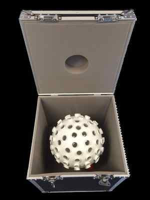 Chauvet Rotosphere / ADJ Starburst Heavy Duty Foamed Flightcase Flight ...