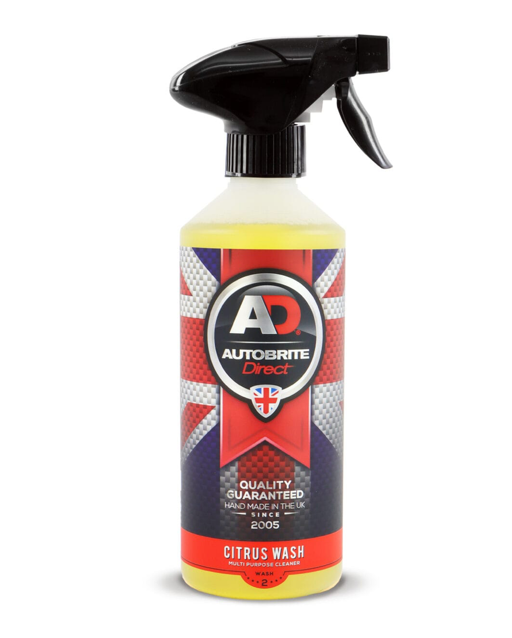2 x 500ml Autobrite Direct Citrus Wash Car Pre Wash All Multi Purpose ...