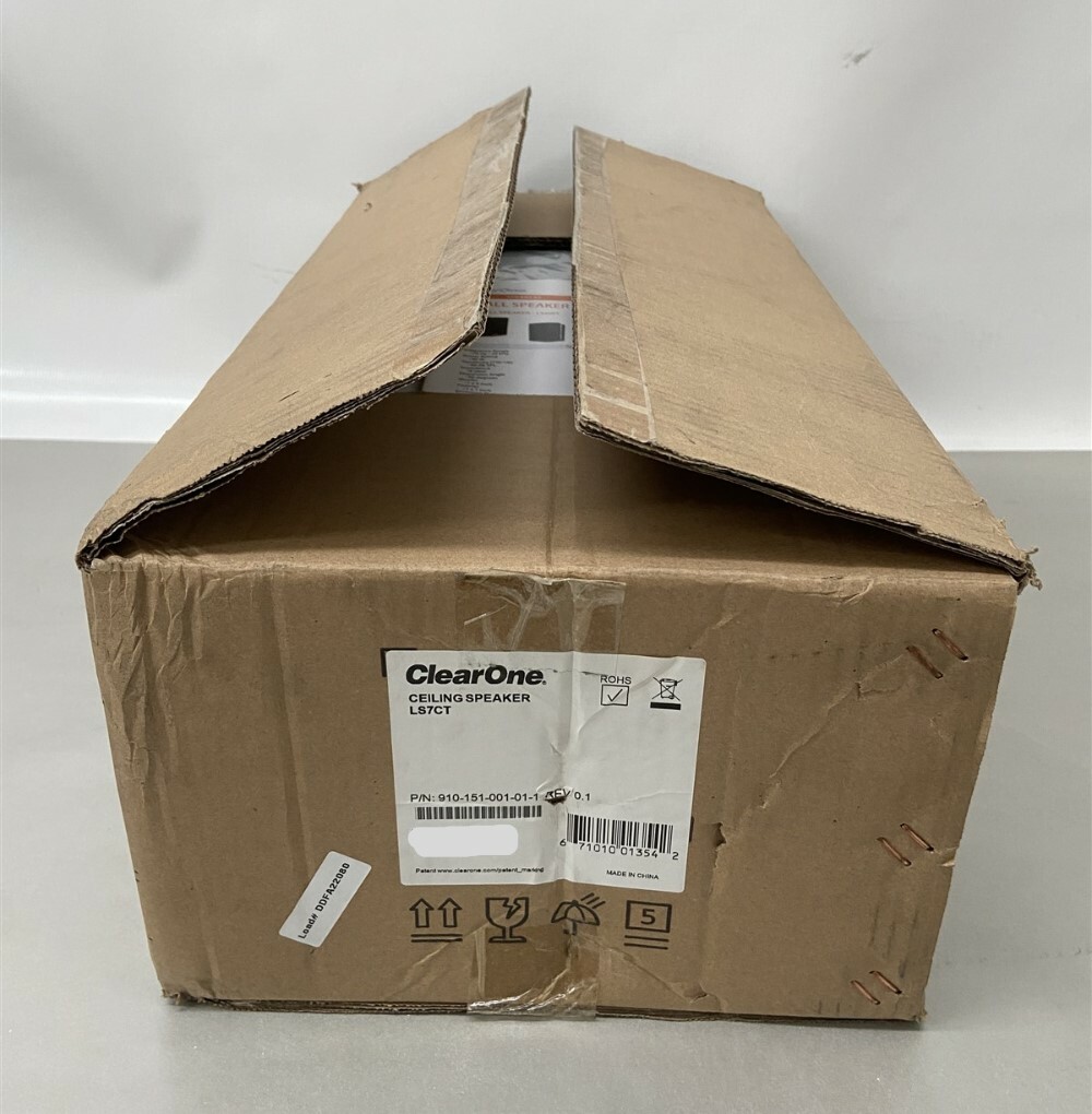 ClearOne Audio Conferencing Ceiling Mount Speaker LS7CT (Pair) 910-151 ...