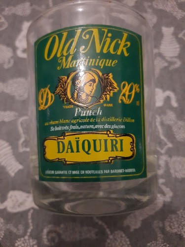 Verre Old Nick Martinique Daïquiri Alcool Alcohol Punch France french ...