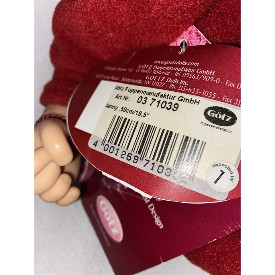 NWT Gotz JANNY Realistic Artist Doll by Anke Gotz-Beyer 2003 Limited Ed #54/1000 | eBay