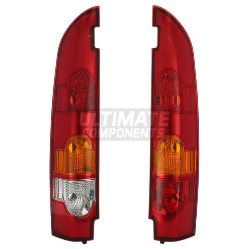 Renault Kangoo Van 2003-2008 2 Door Rear Tail Lights Lamps 1 Pair Left ...