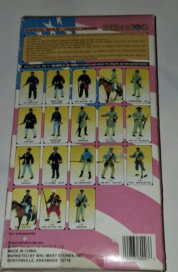 Soldiers of the World -Civil War Union Lt. Commander Navy 12" Figure ...