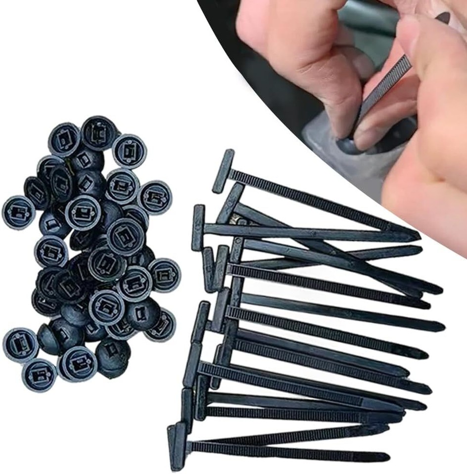 Multipurpose Plastic Cable Ties Clip Tool Heavy Duty Self Locking Ties ...