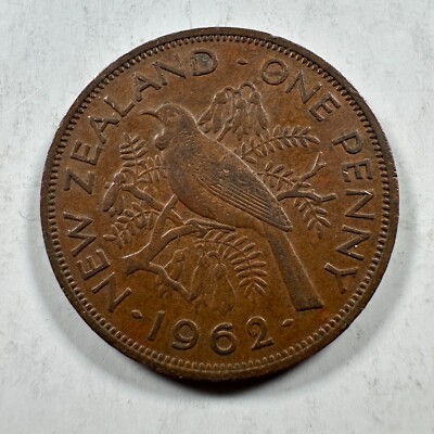 NEW ZEALAND 1 PENNY 1962 | eBay