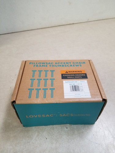 Lovesac PILLOWSAC ACCENT CHAIR FRAME THUMBSCREWS GUNMETAL AC8309 | eBay