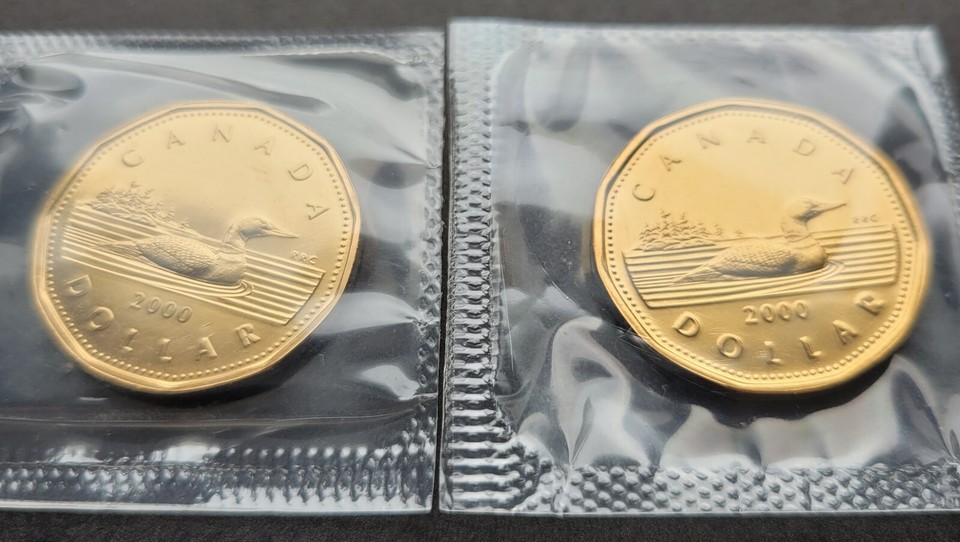 CANADA COMBO LOONIES 2000 & 2000W *** PROOF LIKE SEALED *** | eBay